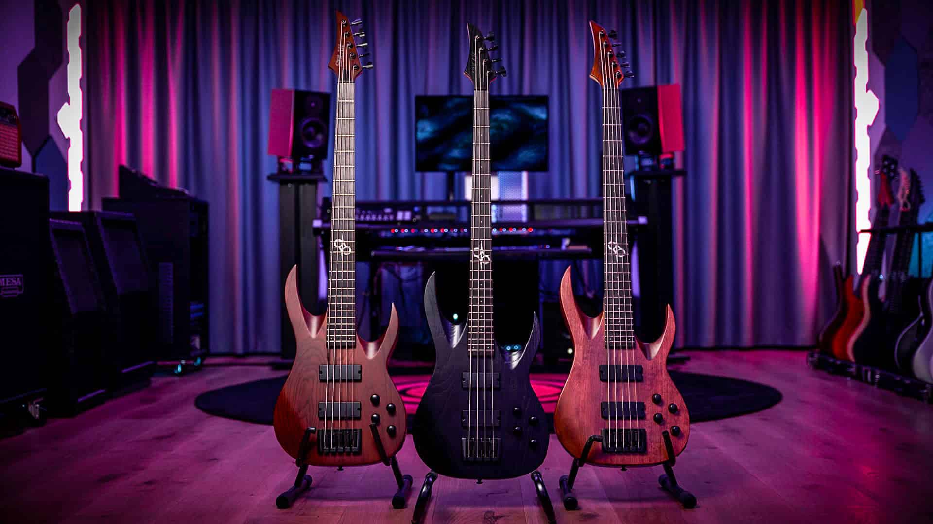 Announcing Solar Bass Guitars – AB2.4 BOP, AB2.5 RB & AB2.5 AN